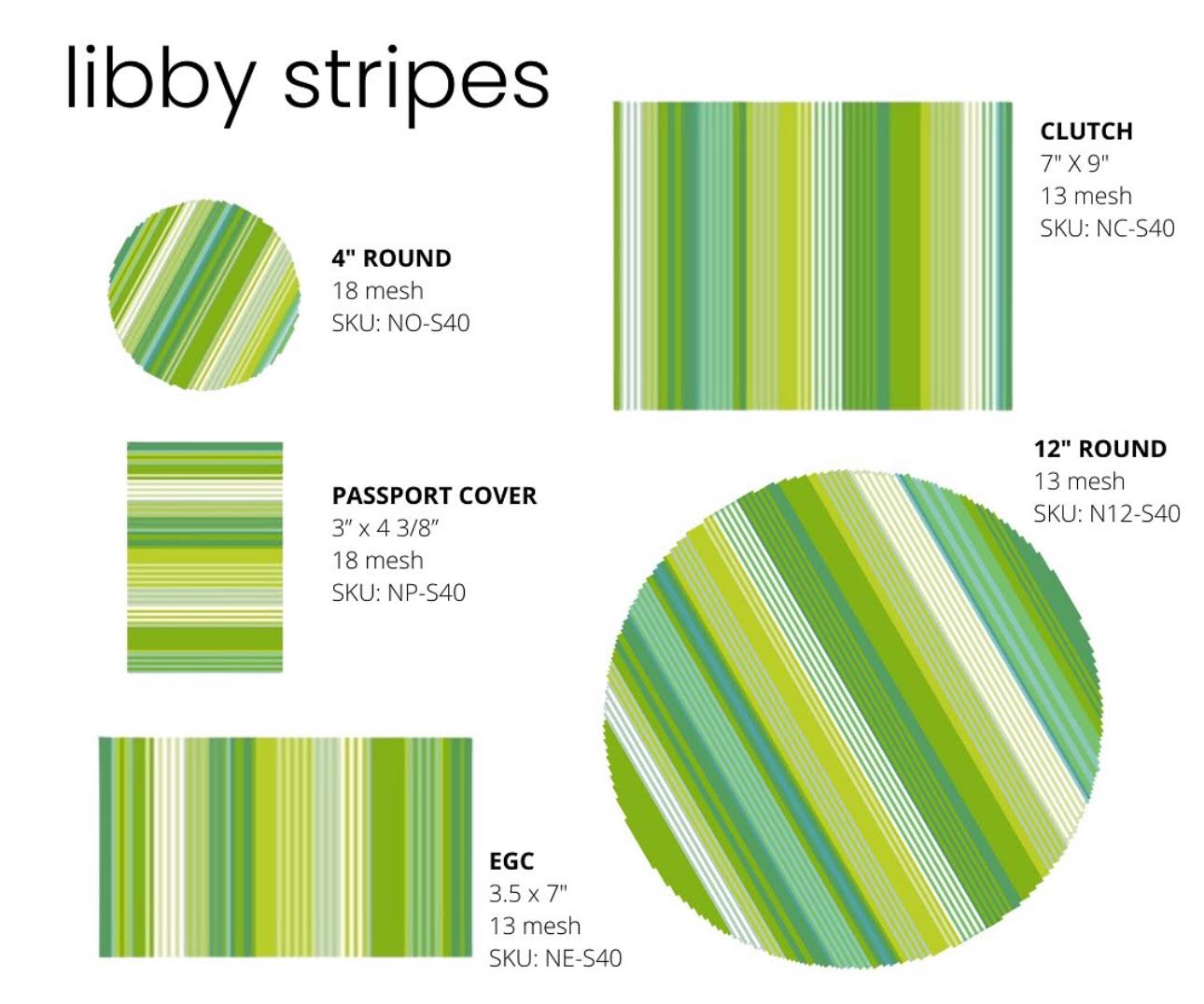 Elizabeth Crane Swartz Designs NP-S40 Libby Passport – Stitch by Stitch