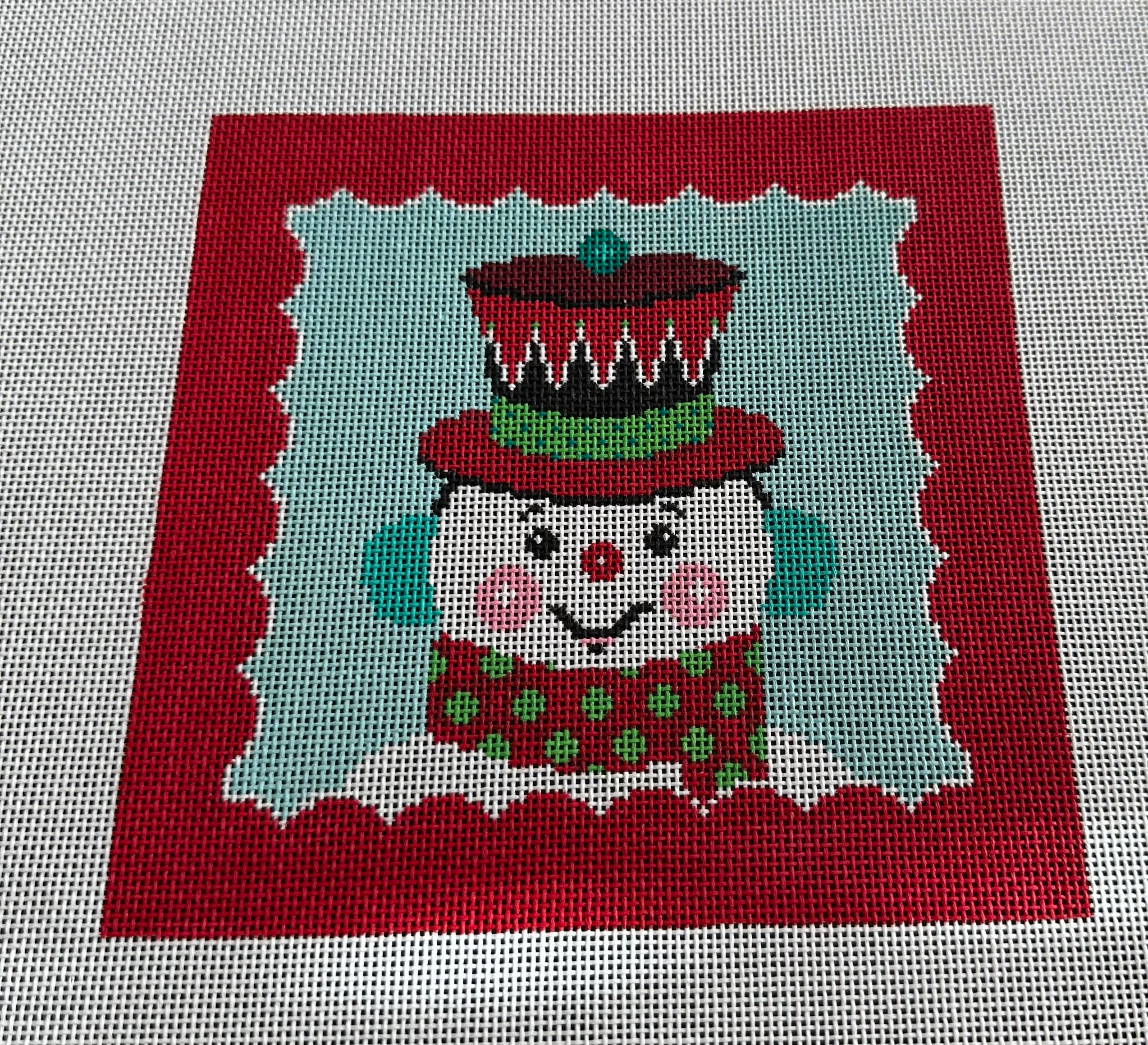 Shelly Tribbey Designs C652 Dapper Snowman – Stitch by Stitch
