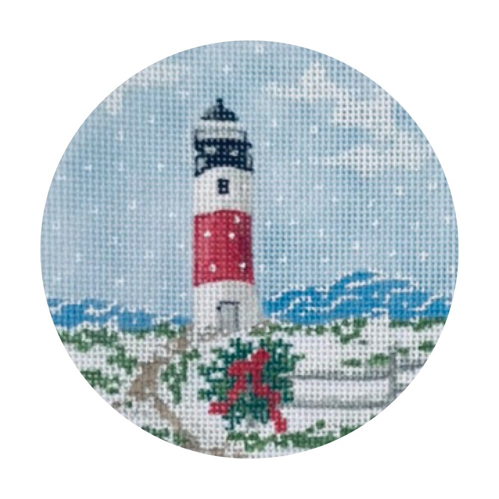 Plum Stitchery TSG25-H Sankaty Lighthouse – Stitch by Stitch