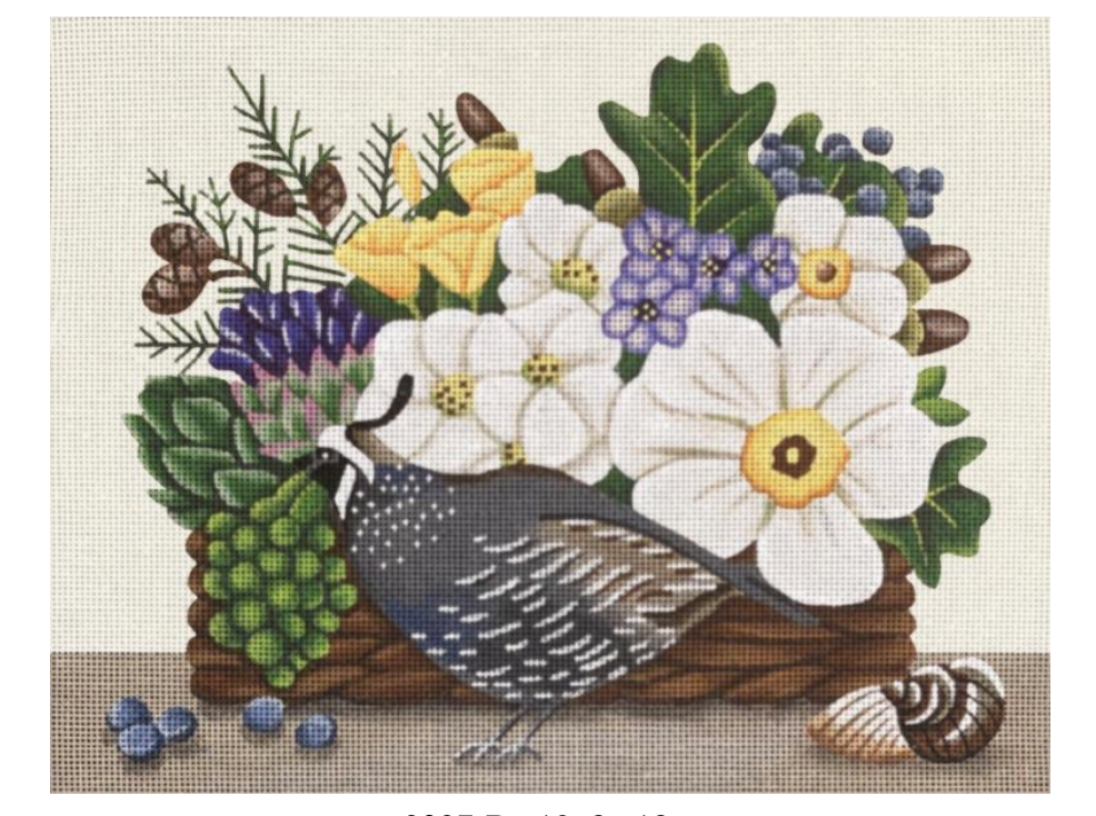 Melissa Shirley Mini Quail Basket 2327B – Stitch by Stitch