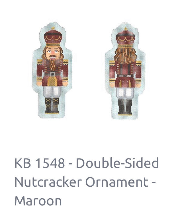 Kirk and Bradley KB 1548 Double Sided Nutcracker – Stitch by Stitch