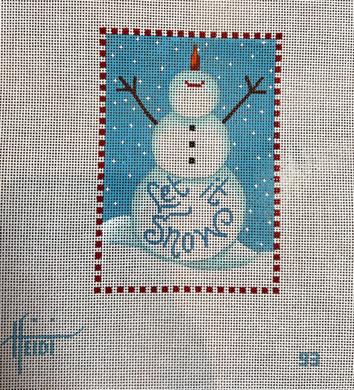 Heidi Stanley #93 Let It Snow – Stitch by Stitch