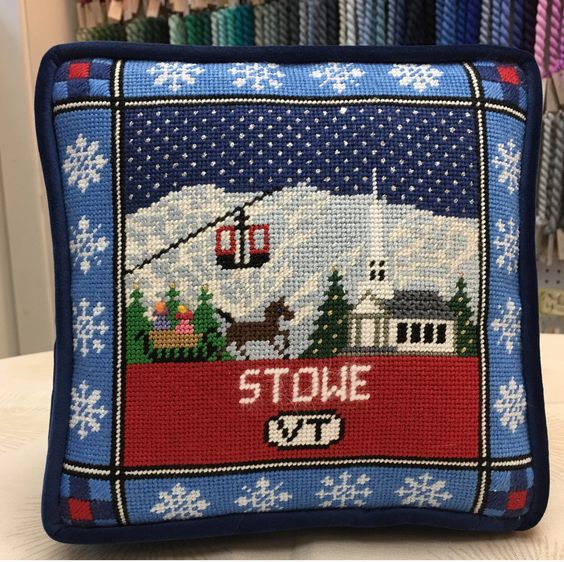 Ski Areas and Skiing – Stitch by Stitch