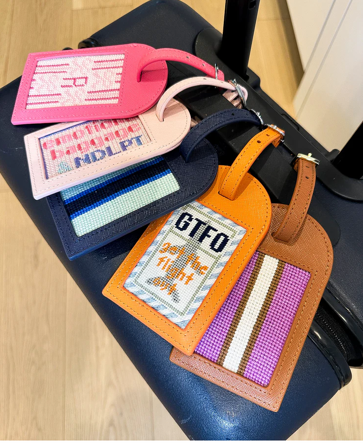 Rachel Barri Bag Tags – Stitch by Stitch