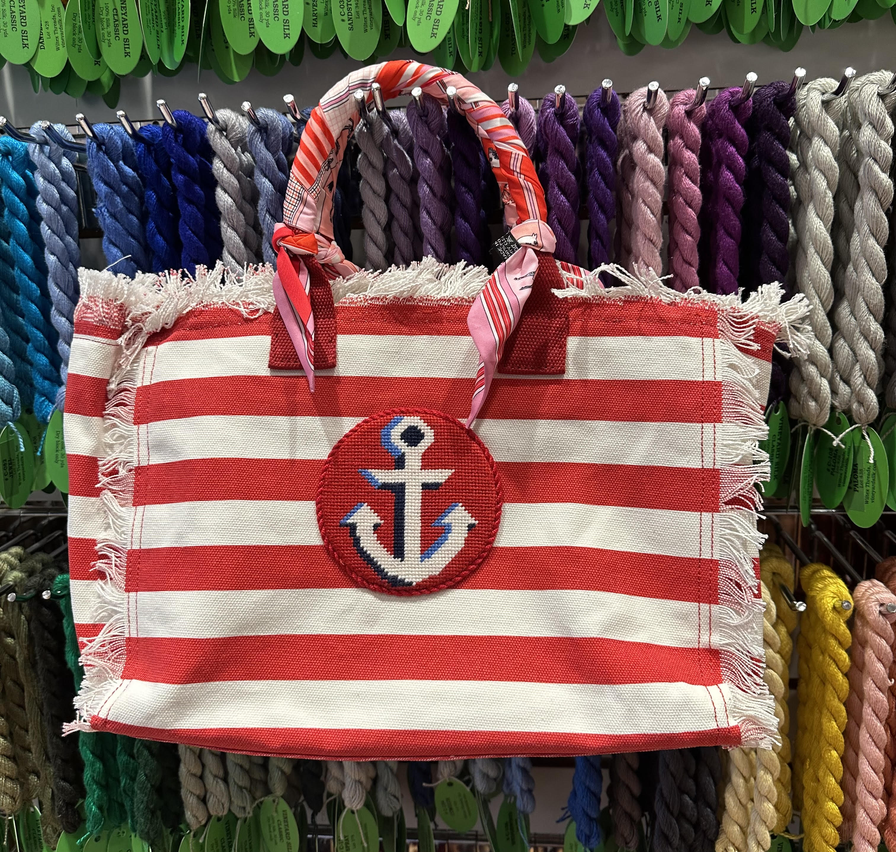 canvas fringe bags – Stitch by Stitch