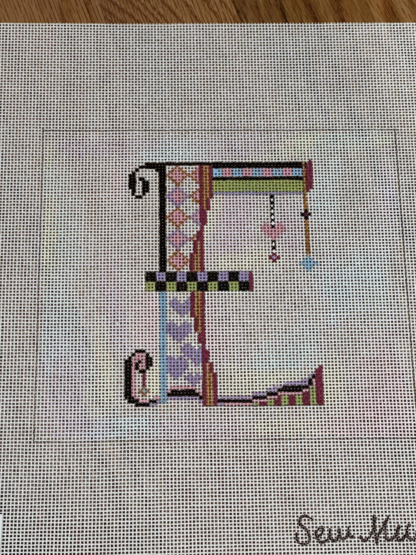 Sew Much Fun Initial E – Stitch by Stitch