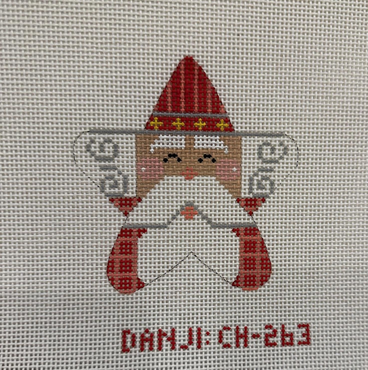 Danji CH-263 Santa Star 13 mesh – Stitch by Stitch