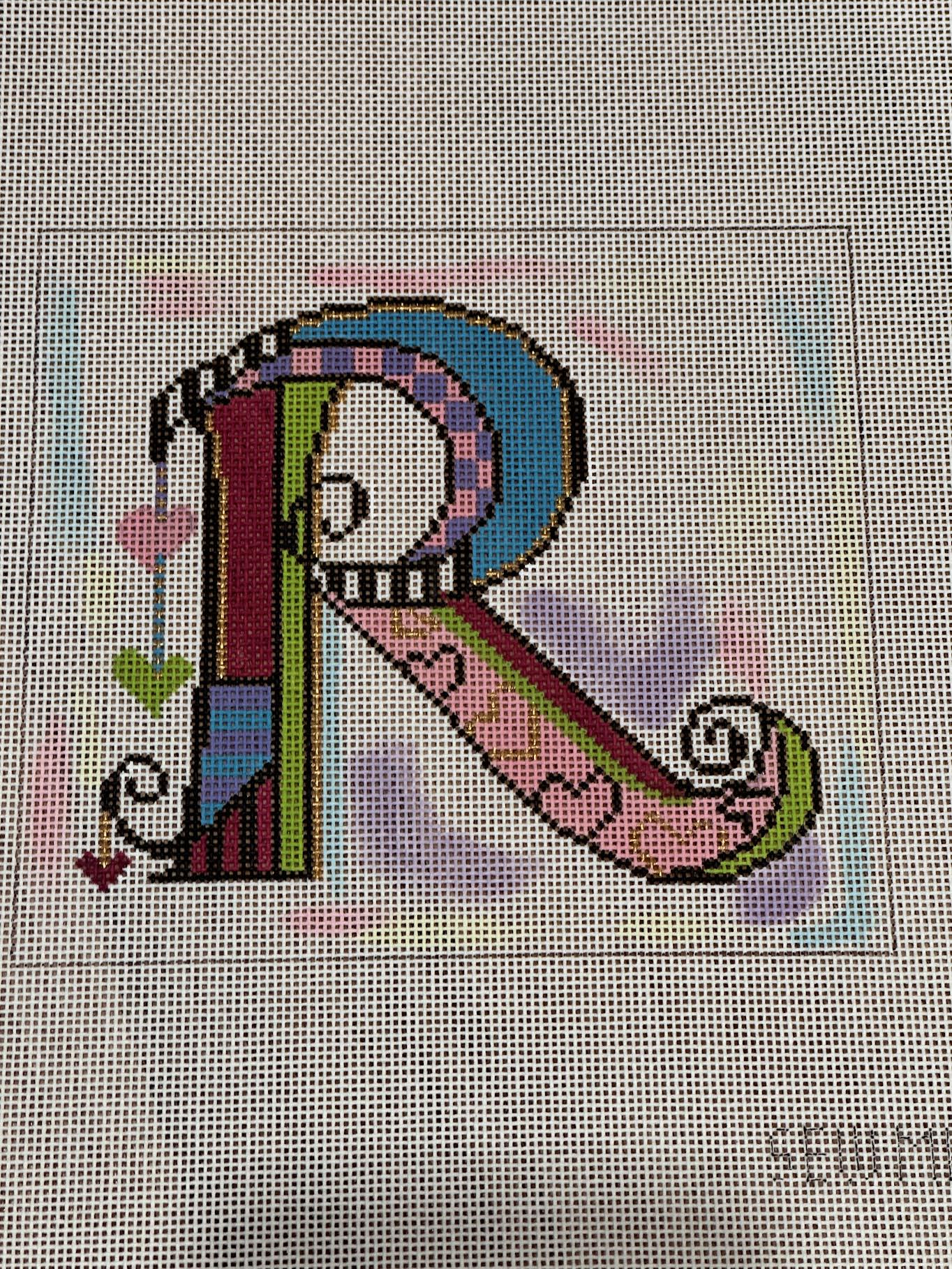 Sew Much Fun Initial R – Stitch by Stitch