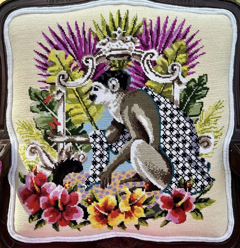 Colors of Praise AN456 Royal Tropical Monkey – Stitch by Stitch