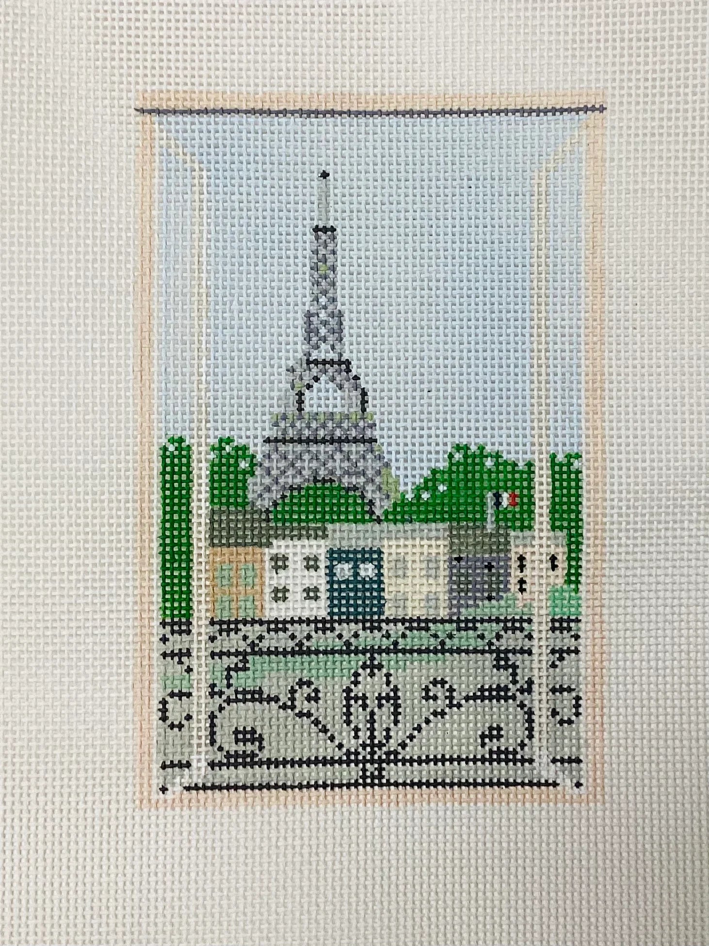 Stitch Style Parisian Window – Stitch by Stitch