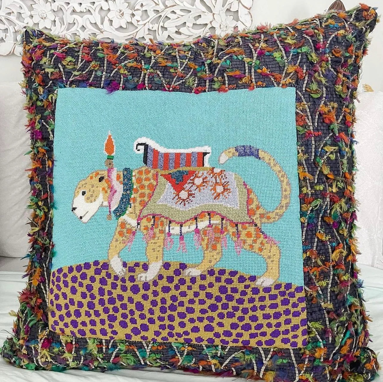 Colors of Praise AN374 Tiger – Stitch by Stitch