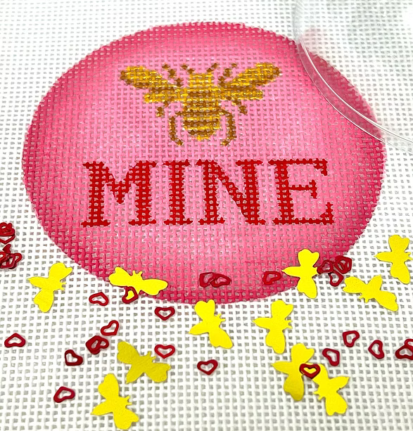 Kate Dickerson OMD-15 Bee Mine Domed Kit – Stitch by Stitch