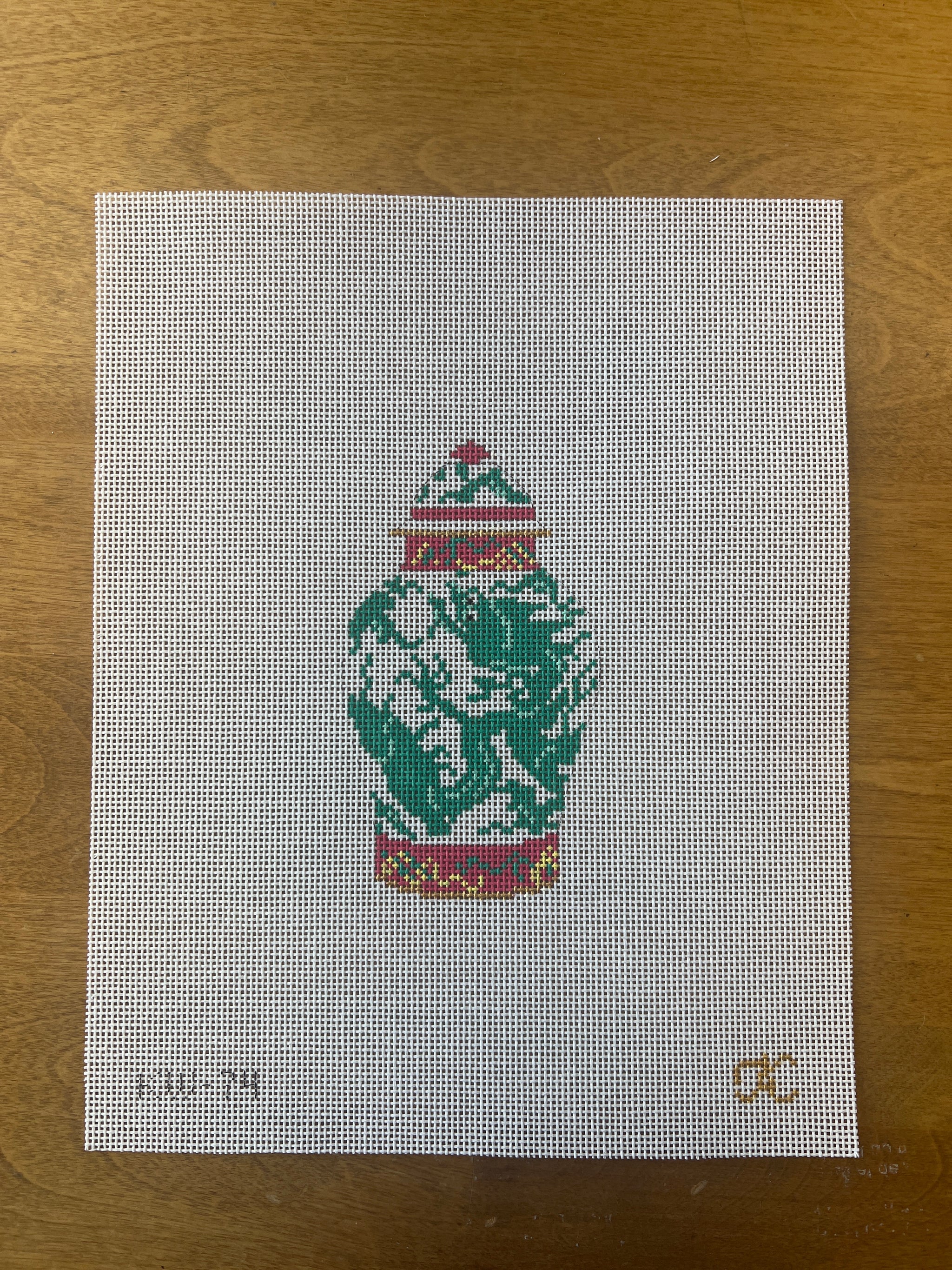 Kate Woodward KW-74 Dragon Ginger Jar – Stitch by Stitch