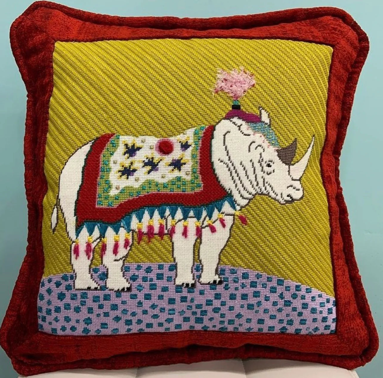 Colors of Praise AN375 Rhino – Stitch by Stitch