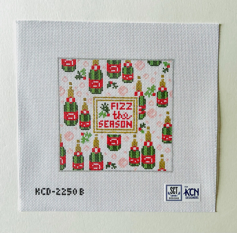KCN Designers KCD2250B Fizz the Season Canvas 13 mesh – Stitch by Stitch