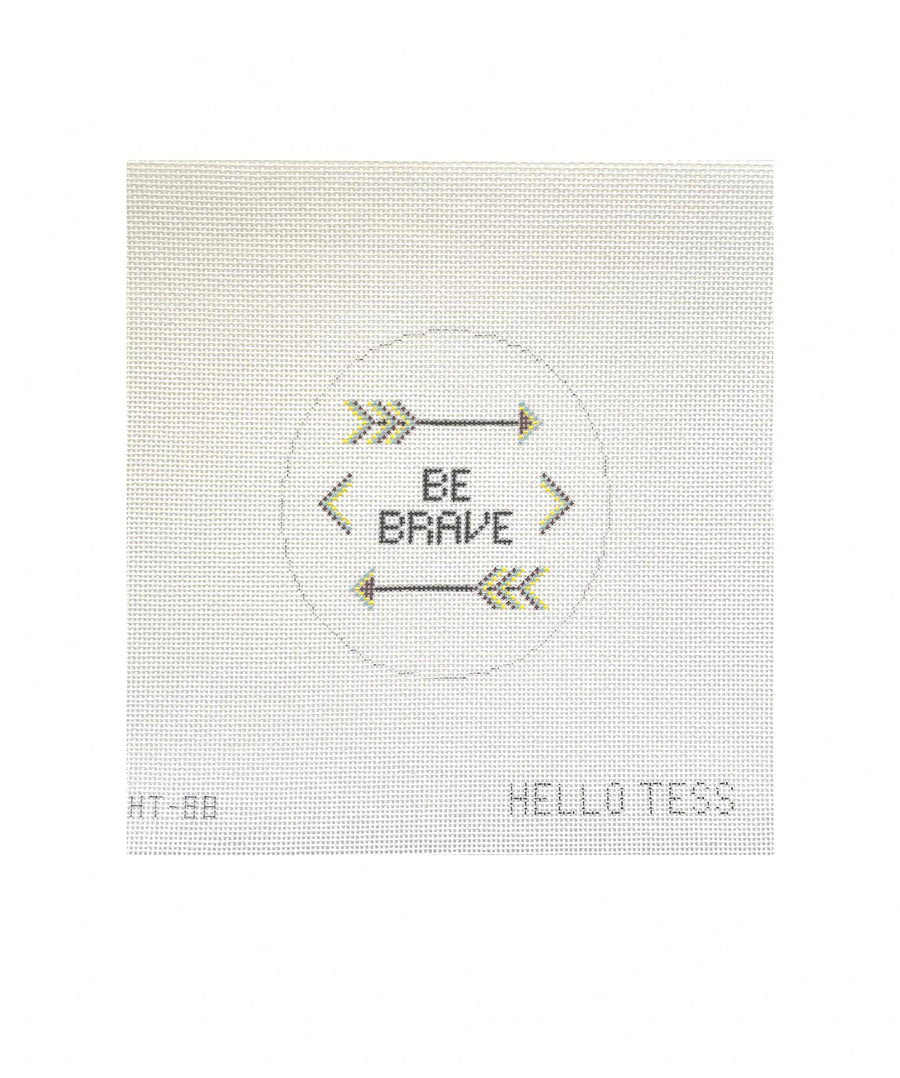 Hello Tess HT88 Be Brave – Stitch by Stitch