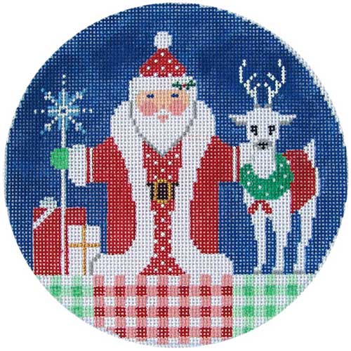 Shelly Tribbey C119 Santa's Newcomer – Stitch by Stitch