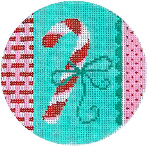 Shelly Tribbey C322 Ribboned Candy Cane – Stitch by Stitch