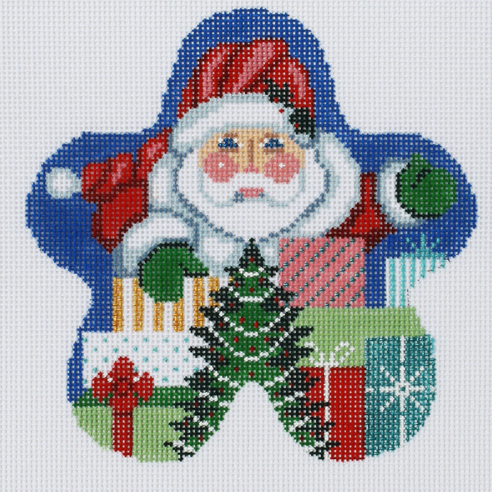 Shelly Tribbey C52 Santa Puffy Star – Stitch by Stitch