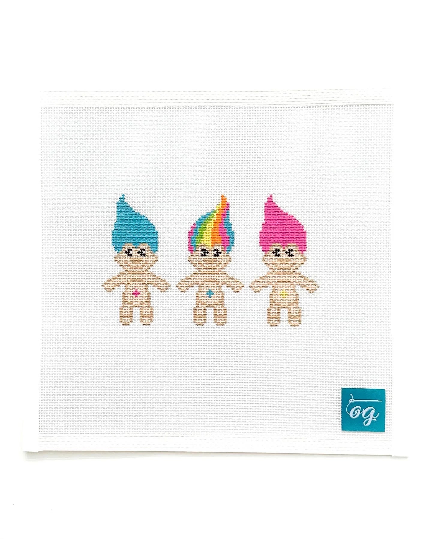 Olivia Grace Needlepoint OG-24 Troll Friends – Stitch by Stitch