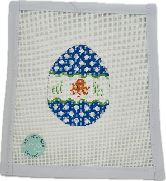 Atlantic Blue Easter Egg Octopus – Stitch by Stitch
