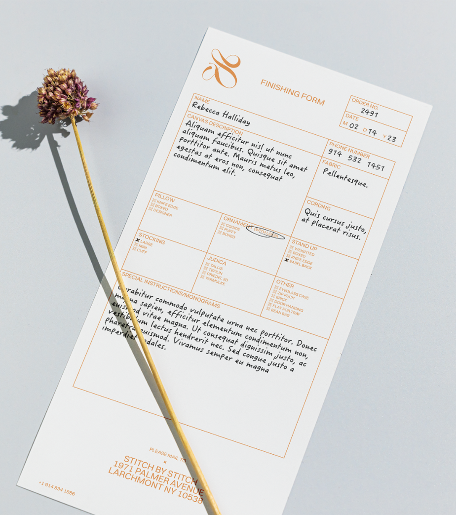 Needlepoint Finishing Services | Stitch by Stitch