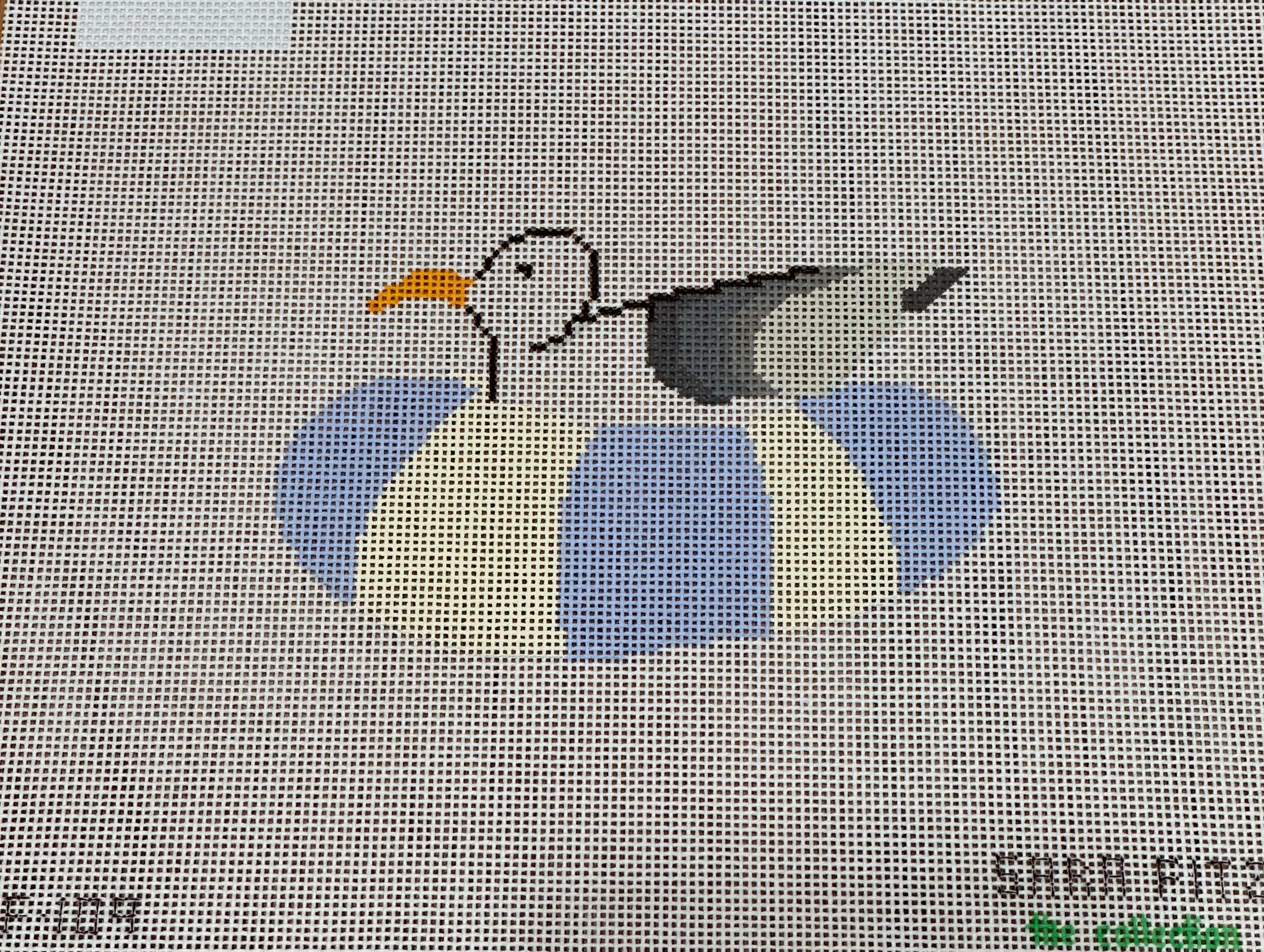 The Collection Sara Fitz SF109 Seagull on inner tube – Stitch by Stitch