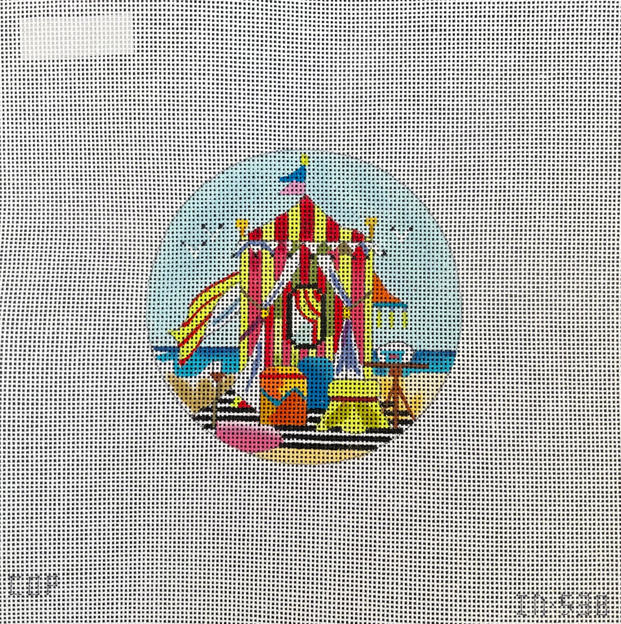 Colors of Praise IN538 Beach Tent – Stitch by Stitch