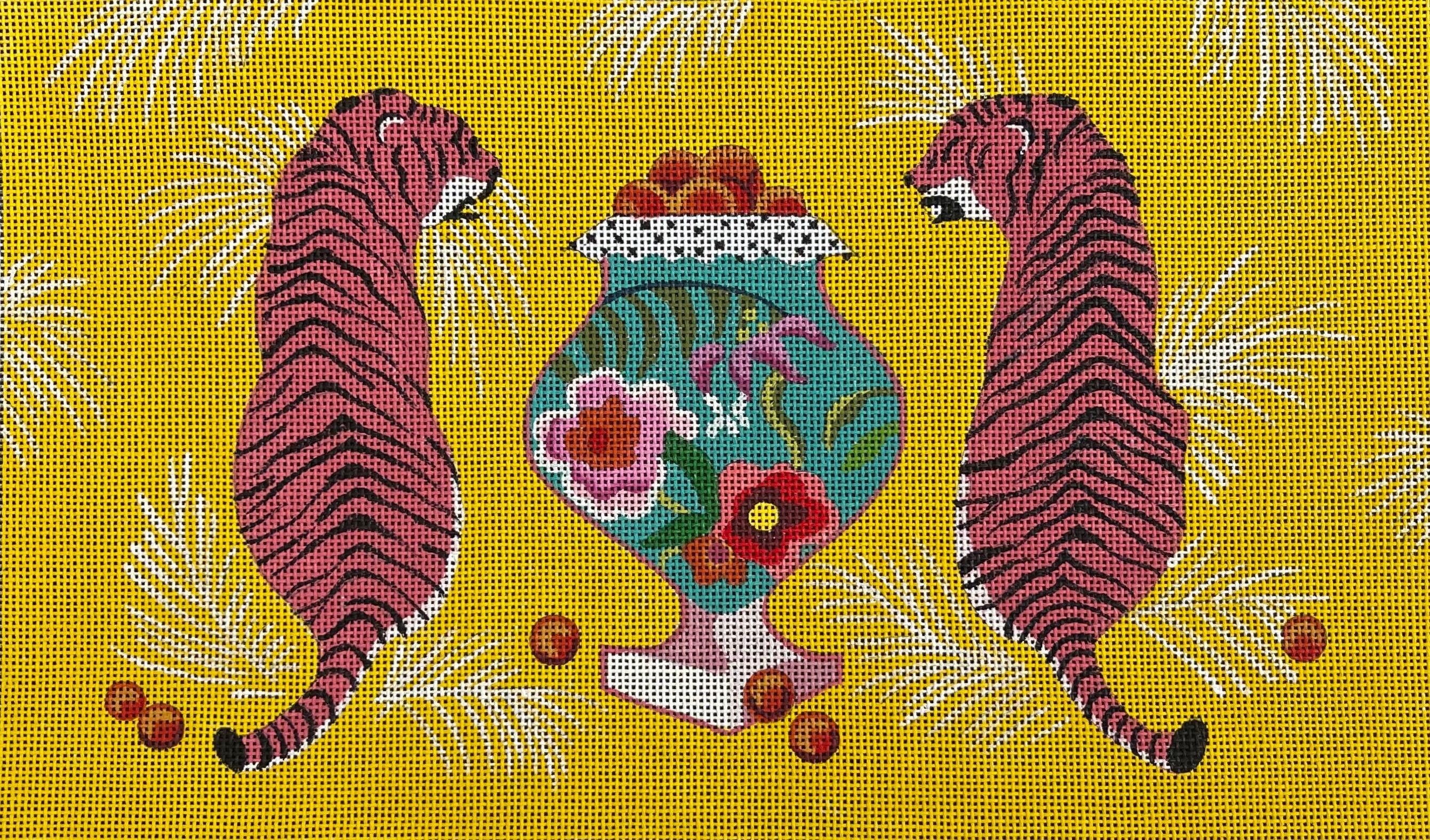 Colors of Praise CL022 Tigers and Urns – Stitch by Stitch