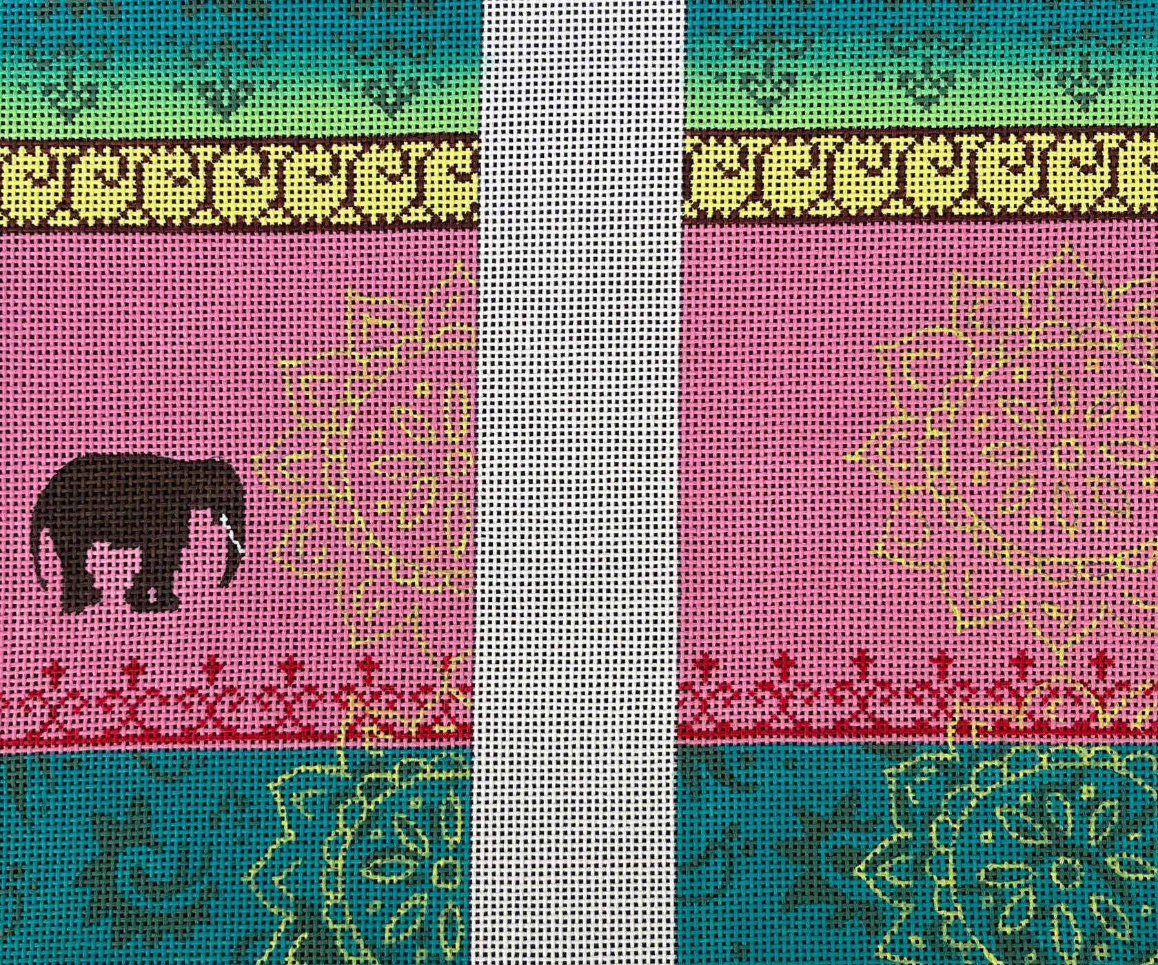 Colors of Praise EY140 Elephant Eyeglass Case – Stitch by Stitch