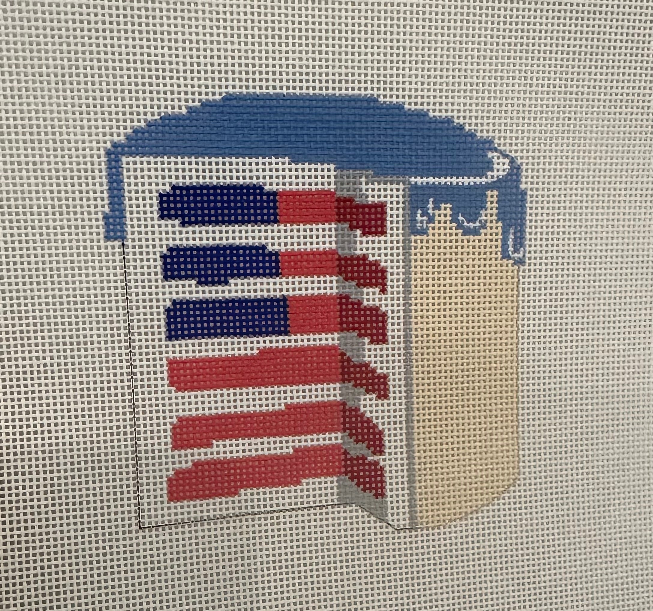 The Collection Froopy Designs FD189 Patriot Cake – Stitch by Stitch