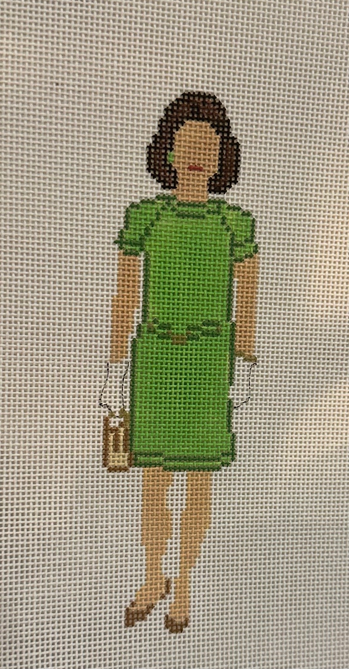 The Collection Froopy Designs FD23 Jackie in Green – Stitch by Stitch