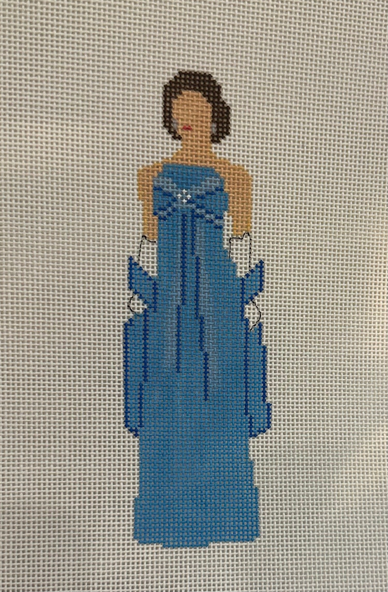 The Collection Froopy Designs FD25 Jackie in Blue – Stitch by Stitch