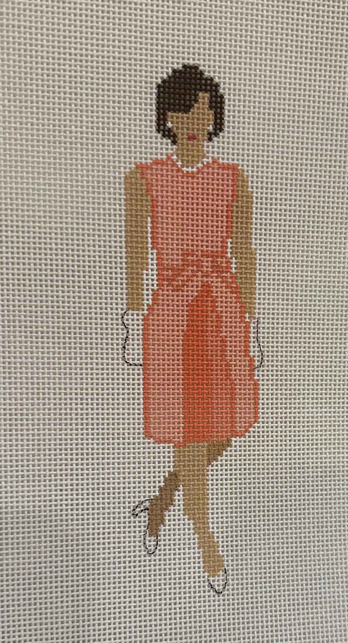 The Collection Froopy Designs FD190 Jackie in Orange – Stitch by Stitch