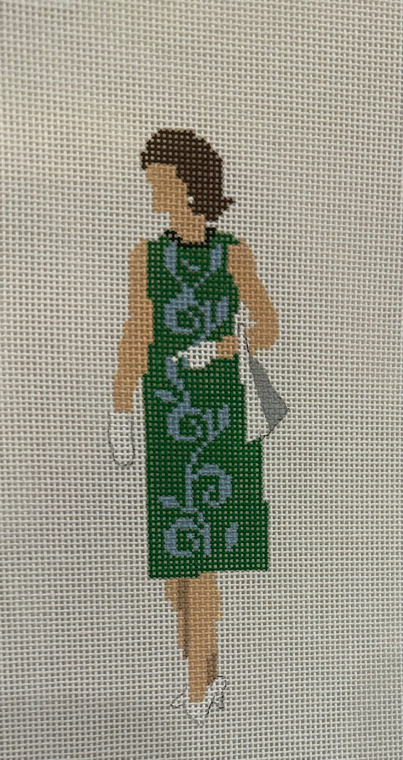 The Collection Froopy Designs FD33 Jackie in Green and Blue – Stitch by ...