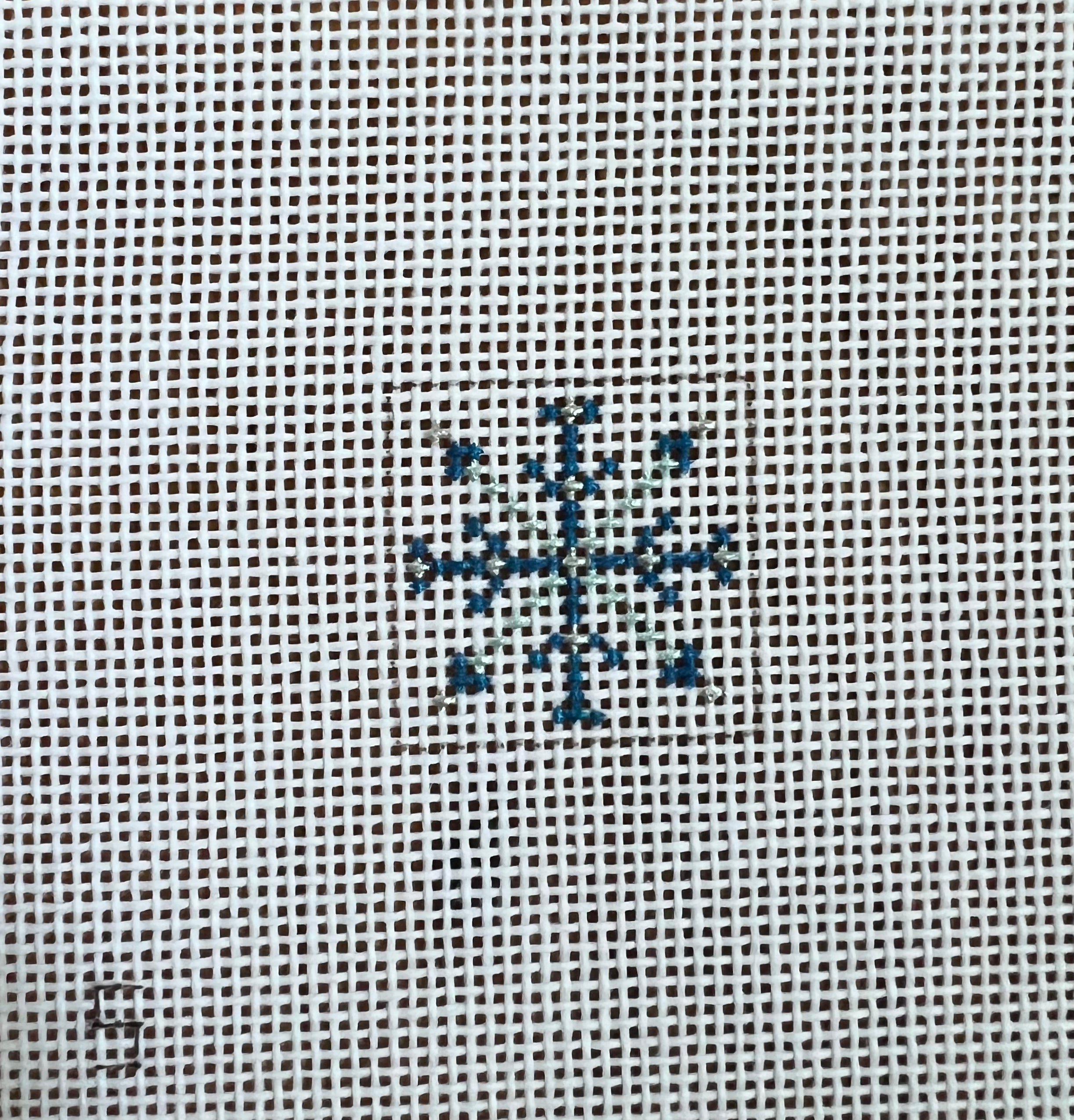 Blue Water Designs 5 Snowflake – Stitch by Stitch