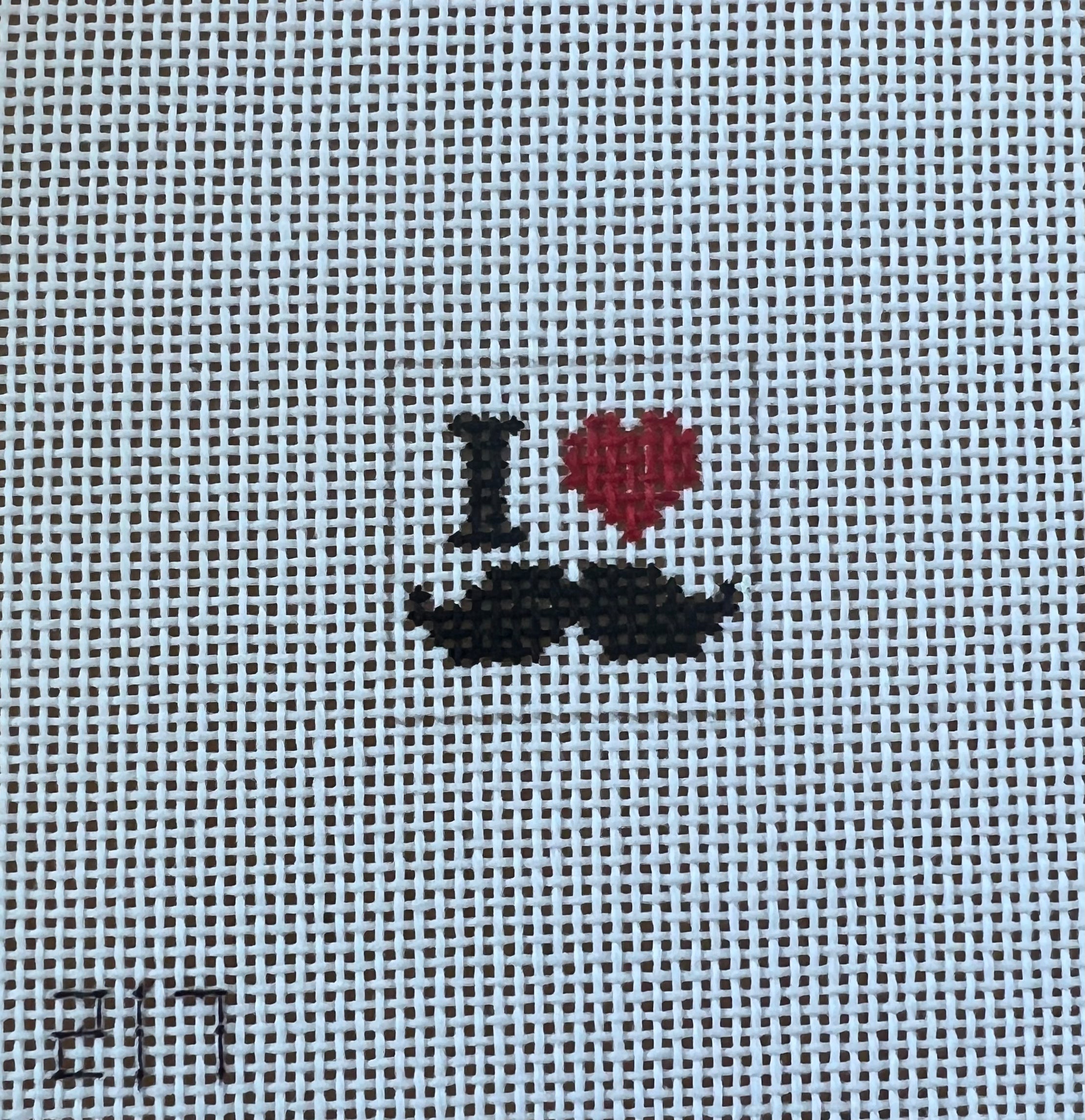 Blue Water Designs 217 Mustache – Stitch by Stitch