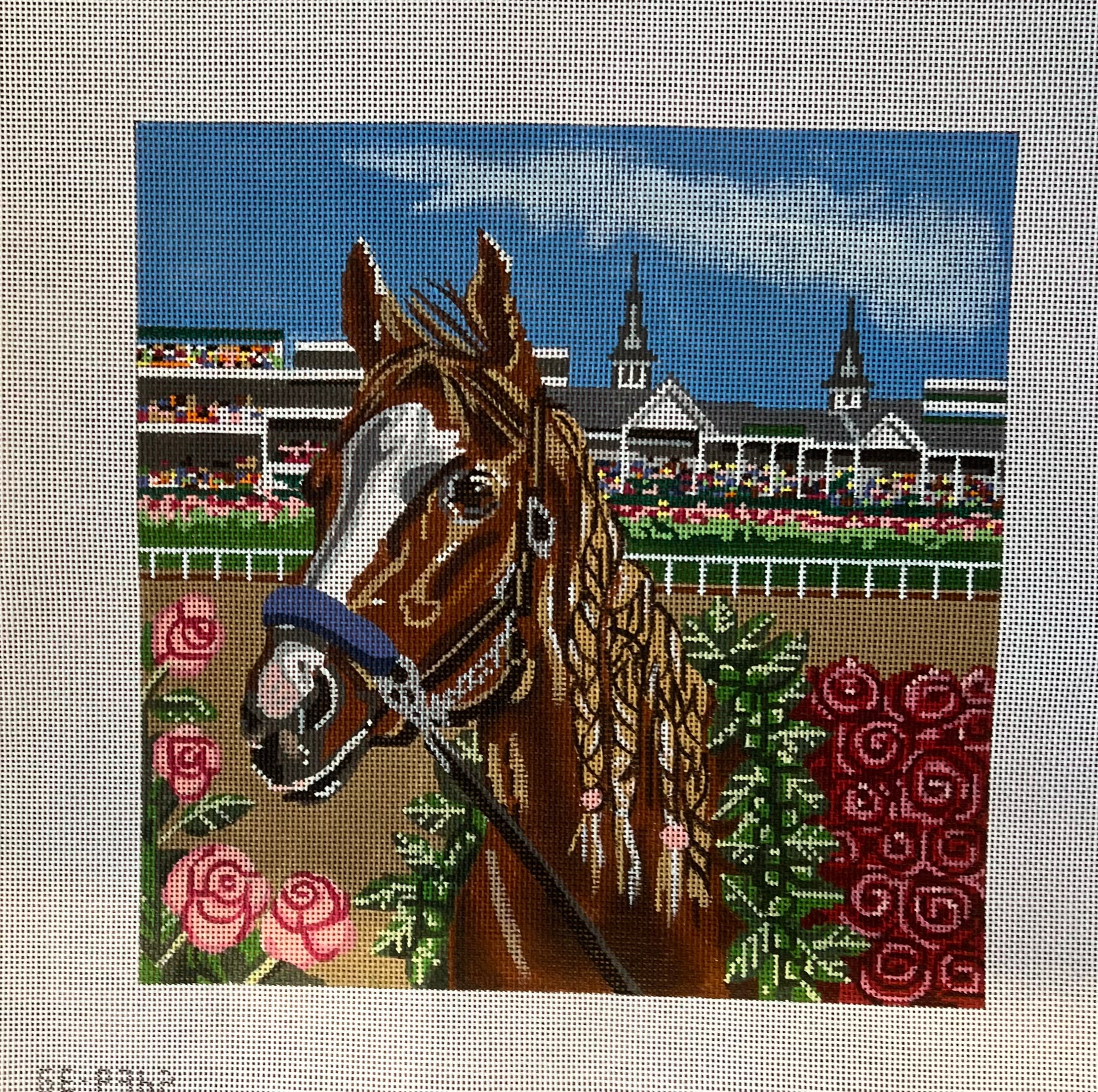 Gayla Elliott P362 Derby Horse – Stitch by Stitch