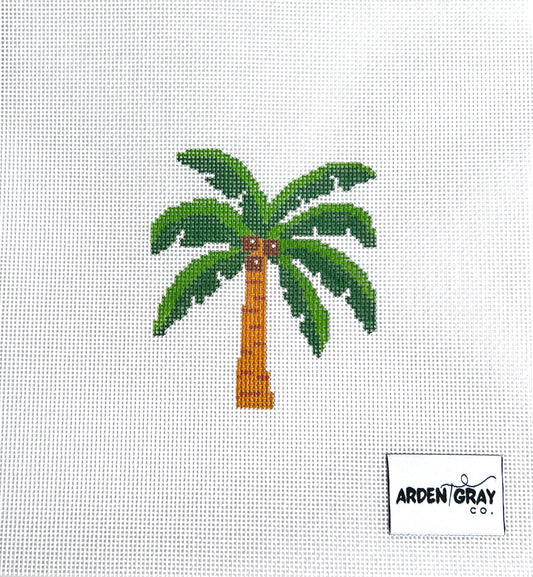 Arden Gray Palm Tree – Stitch by Stitch