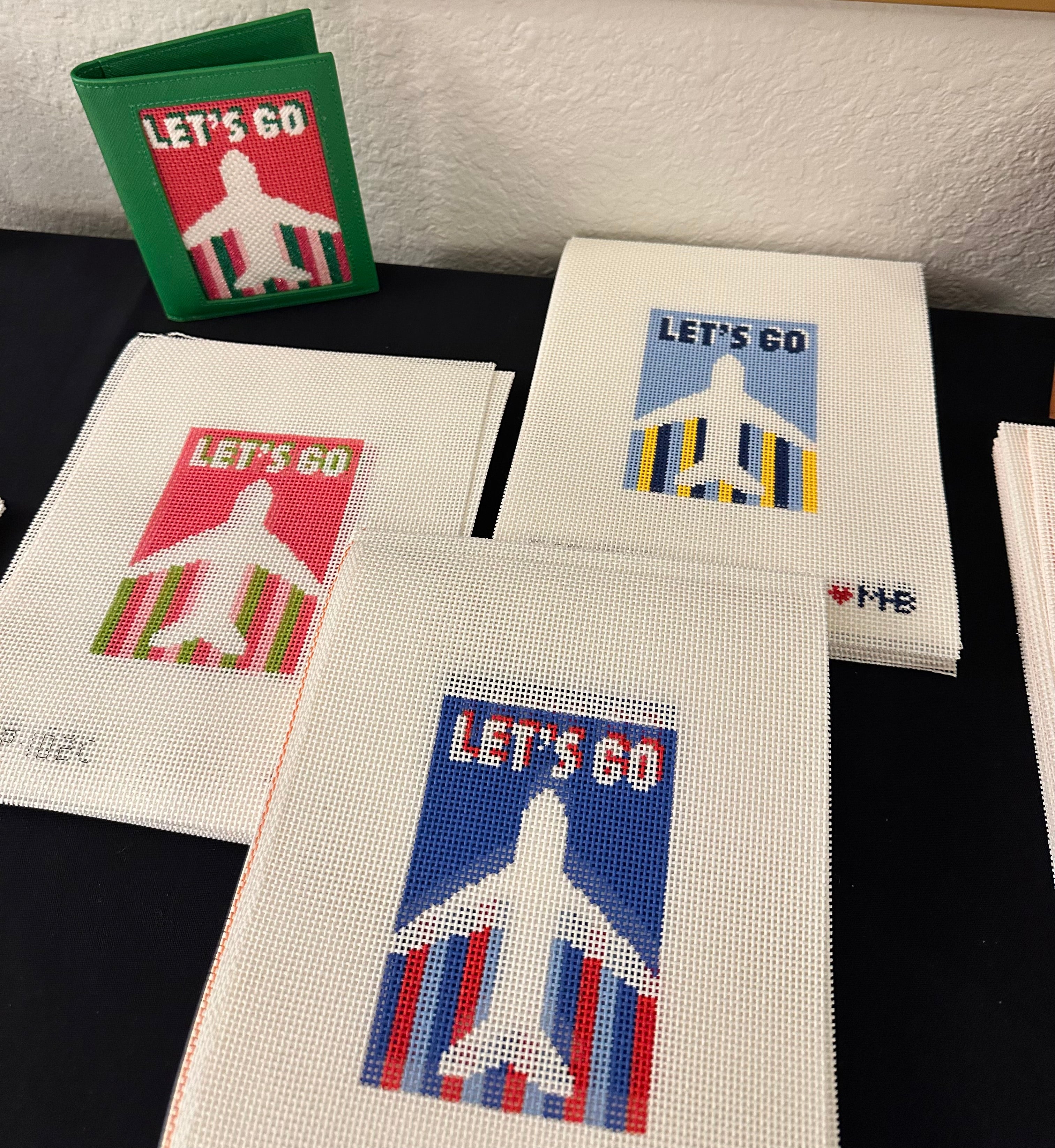 Lovemhbstudios PSP102B LET’S GO (BLUE/YELLOW) – Stitch by Stitch