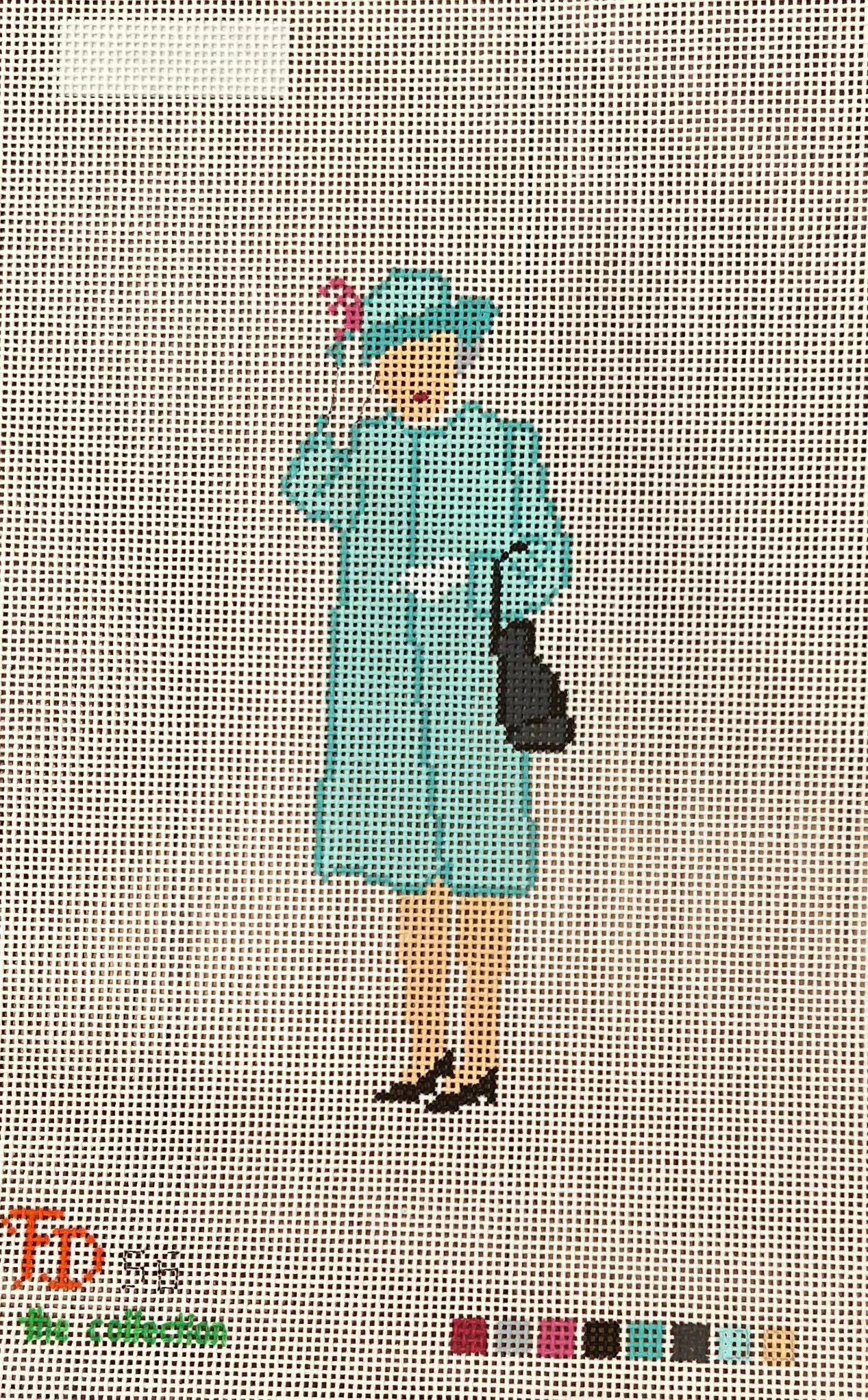 The Collection Froopy Designs FD56 HM Waves Aqua – Stitch by Stitch