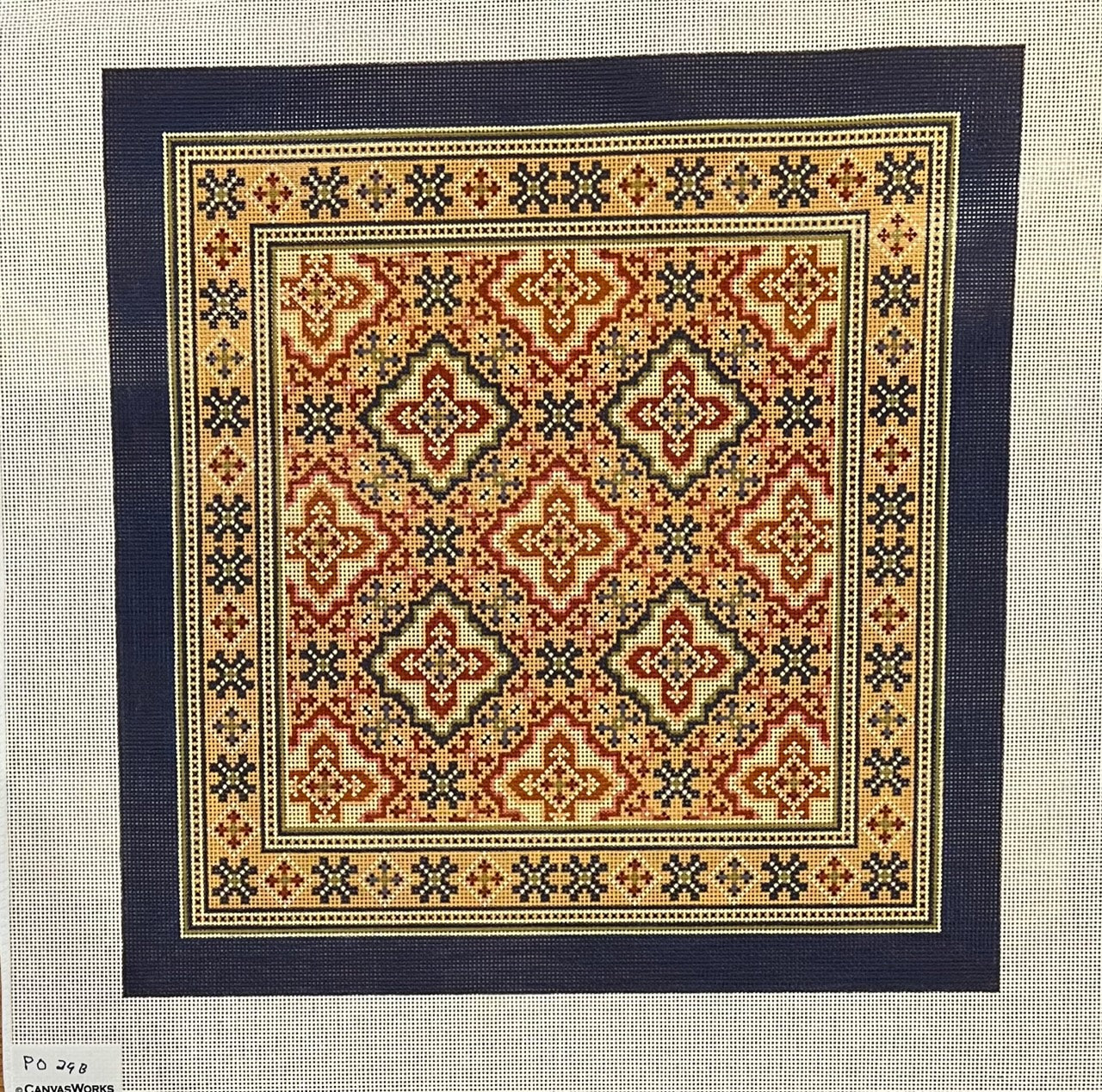 Canvas Works PO 29B Snow Clouds Desert Colors – Stitch by Stitch