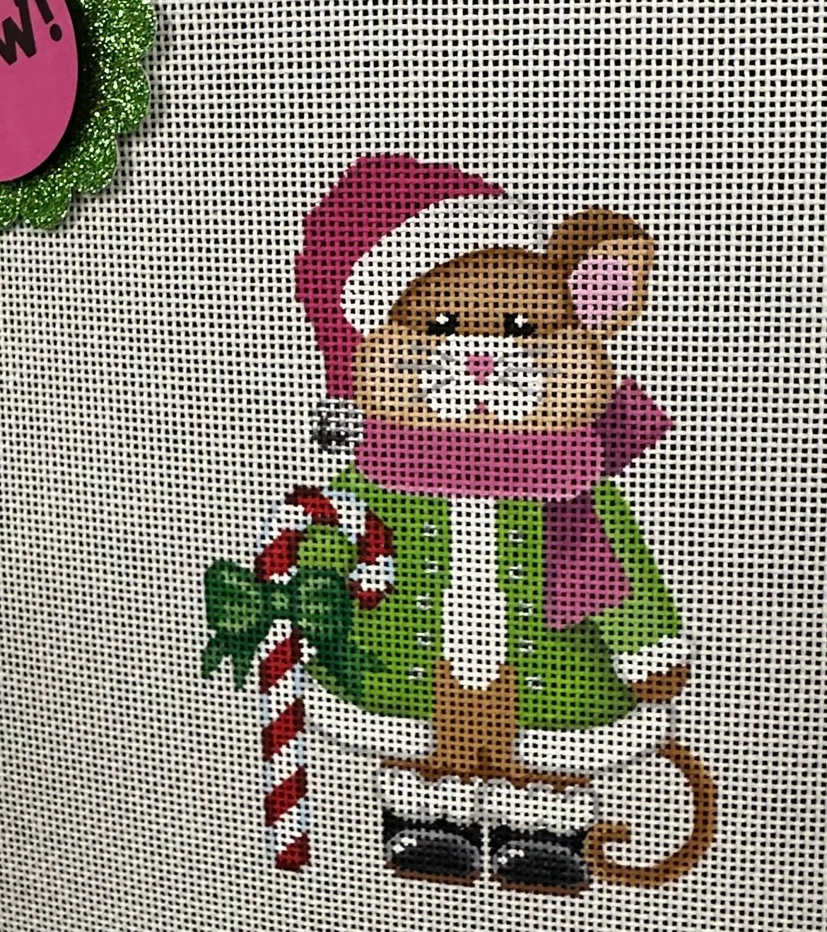 Pepperberry WA21 Mabel the Mouse – Stitch by Stitch