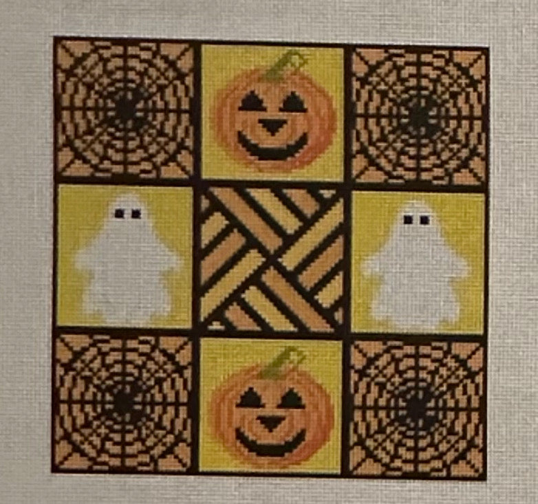 Ann Kaye Halloween Tic Tac Toe – Stitch by Stitch