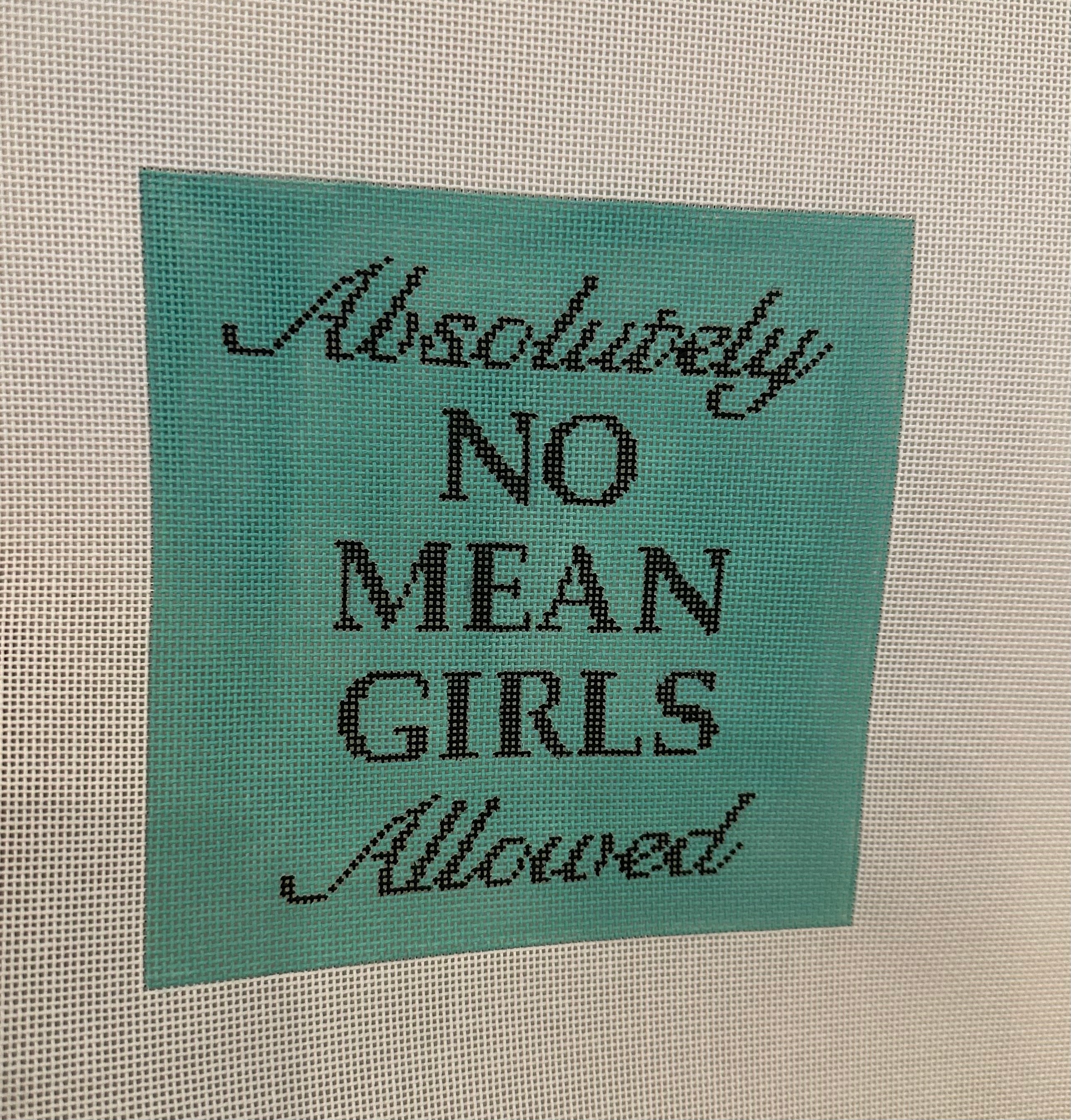 The Collection Froopy Designs FD186 Absolutely No Mean Girls Allowed ...