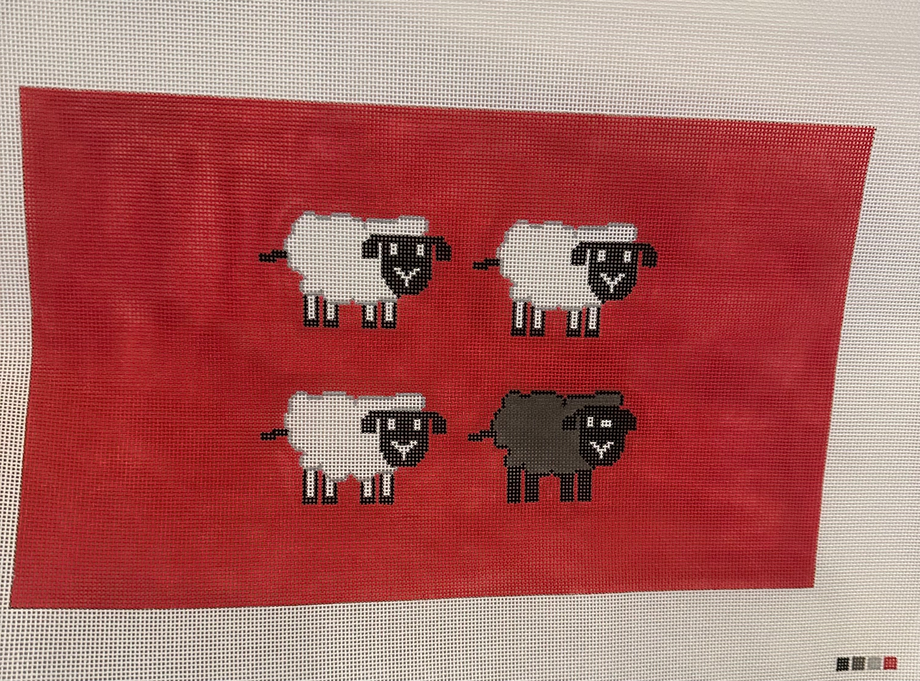 The Collection Froopy Designs FD8 Black Sheep – Stitch by Stitch