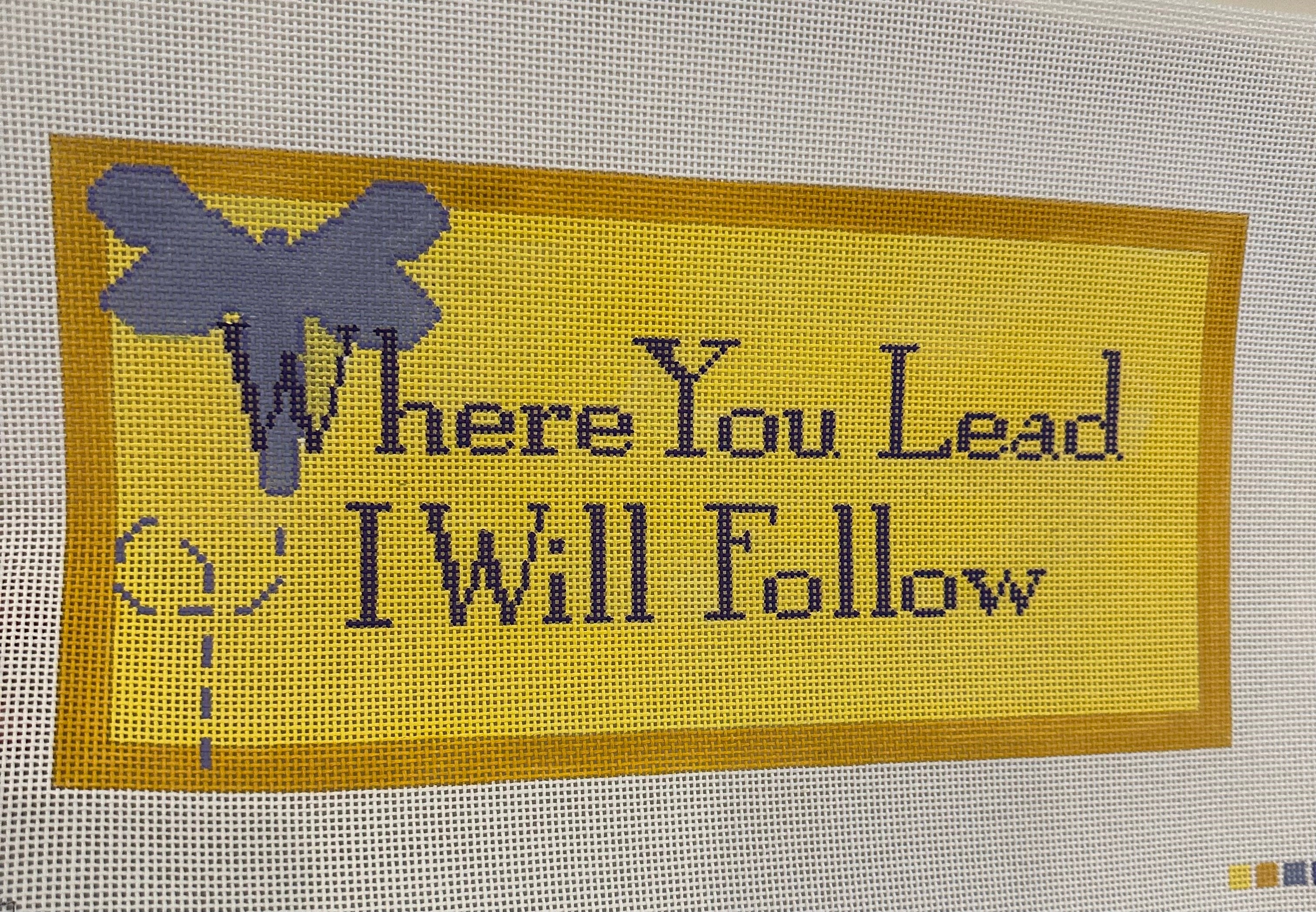The Collection Froopy Designs FD110 Where You Lead I will follow ...