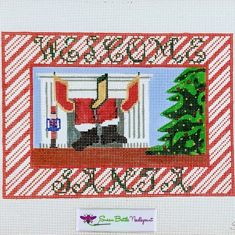 Susan Battle S02 Welcome, Santa – Stitch by Stitch