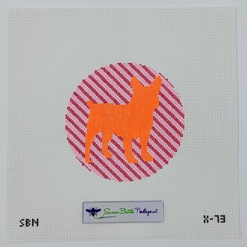 Susan Battle X73 Mod French Bulldog – Stitch by Stitch