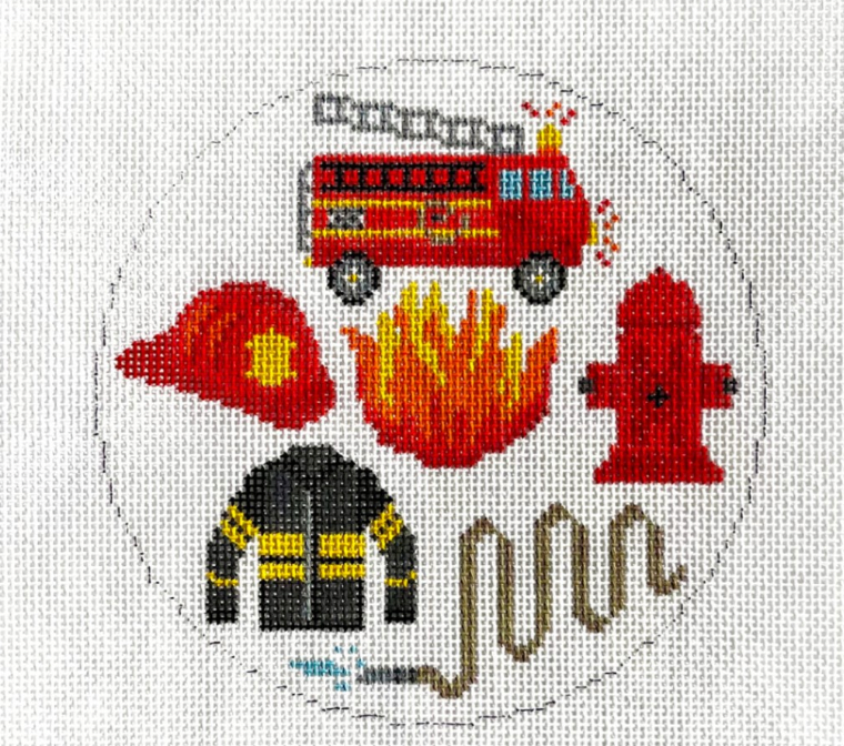 Atlantic Blue BV-102 Hometown Heros: Firefighters – Stitch by Stitch